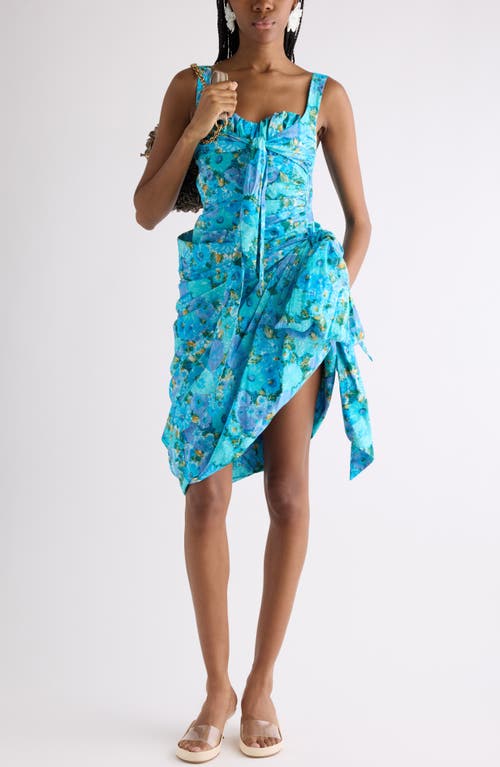 CHLOÉ Daisies Print Organic Cotton Poplin Dress